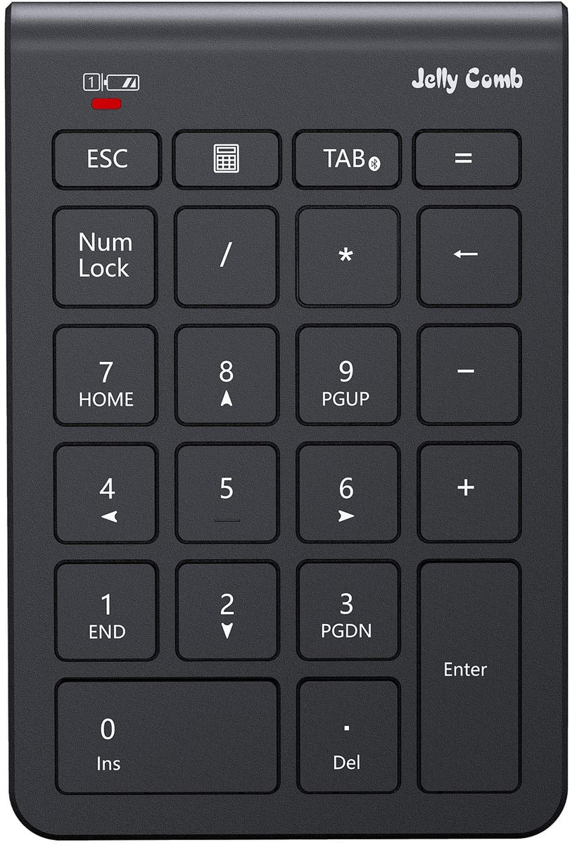 Wireless Number Pad Jelly Comb 2 4g Numeric Keypad